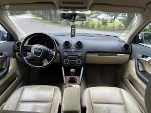 Grey Audi A3 2004 in Vilkaviskis, with an engine capacity of 1.90 L and mileage of 211 thousand km for 2850 €, photo 10 on AUTOMOTO.COM.LV