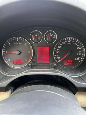 Grey Audi A3 2004 in Vilkaviskis, with an engine capacity of 1.90 L and mileage of 211 thousand km for 2850 €, photo 14 on AUTOMOTO.COM.LV