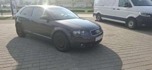Grey Audi A3 2004 in Vilnius, with an engine capacity of 1.97 L and mileage of 296 thousand km for 1400 €, photo 11 on AUTOMOTO.COM.LV