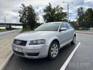 Pelēks Audi A3 2004 Rīga, ar dzinēja tilpumu 2.00 L un nobraukumu 186 tūkst. km par 2000 €, foto  vietnē AUTOMOTO.COM.LV