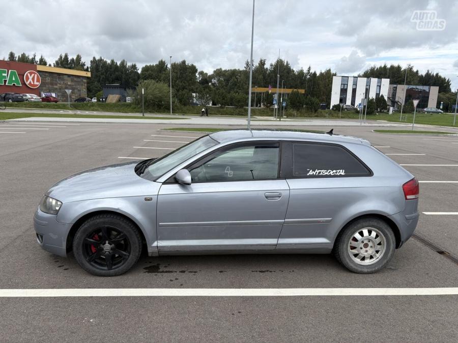 Pelēks Audi A3 2004 Gargždai, ar dzinēja tilpumu 2.00 L un nobraukumu 451 tūkst. km par 850 €, foto 6 vietnē AUTOMOTO.COM.LV