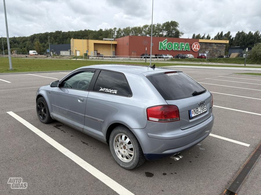 Pelēks Audi A3 2004 Gargždai, ar dzinēja tilpumu 2.00 L un nobraukumu 451 tūkst. km par 850 €, foto 7 vietnē AUTOMOTO.COM.LV