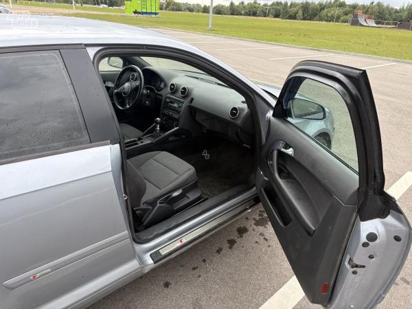 Pelēks Audi A3 2004 Gargždai, ar dzinēja tilpumu 2.00 L un nobraukumu 451 tūkst. km par 850 €, foto 10 vietnē AUTOMOTO.COM.LV