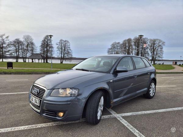 Grey Audi A3 2004 in Klaipeda, with an engine capacity of 0.00 L and mileage of 372 thousand km for 1400 €, photo 5 on AUTOMOTO.COM.LV