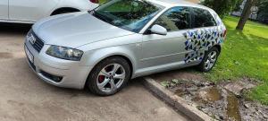 Grey Audi A3 2004 in Panevezys, with an engine capacity of 1.97 L and mileage of 330 thousand km for 1150 €, photo  on AUTOMOTO.COM.LV