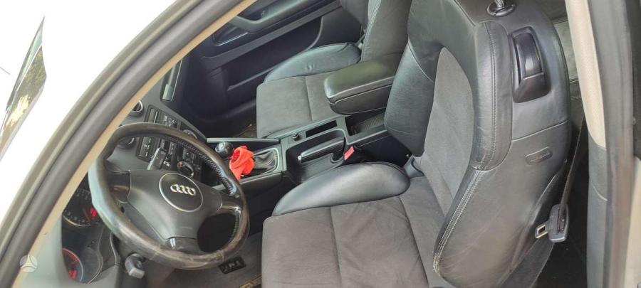 Pelēks Audi A3 2004 Panevēža, ar dzinēja tilpumu 1.97 L un nobraukumu 330 tūkst. km par 1150 €, foto 9 vietnē AUTOMOTO.COM.LV