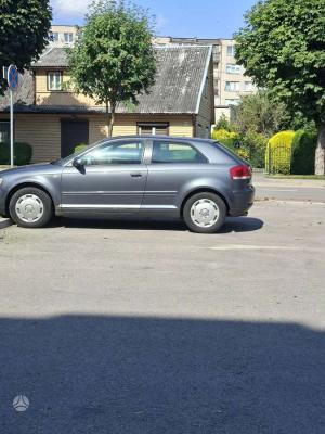 Pelēks Audi A3 2004 Raseiniai, ar dzinēja tilpumu 1.60 L un nobraukumu 240 tūkst. km par 1100 €, foto 4 vietnē AUTOMOTO.COM.LV