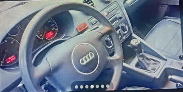 Grey Audi A3 2004 in Polva, with an engine capacity of 1.60 L and mileage of 304 thousand km for 1600 €, photo 5 on AUTOMOTO.COM.LV