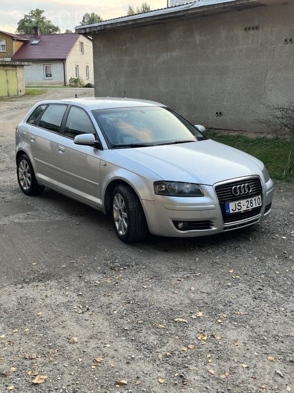 Grey Audi A3 2004 in Valmiera, with an engine capacity of 2.00 L and mileage of 366 thousand km for 2000 €, photo 3 on AUTOMOTO.COM.LV