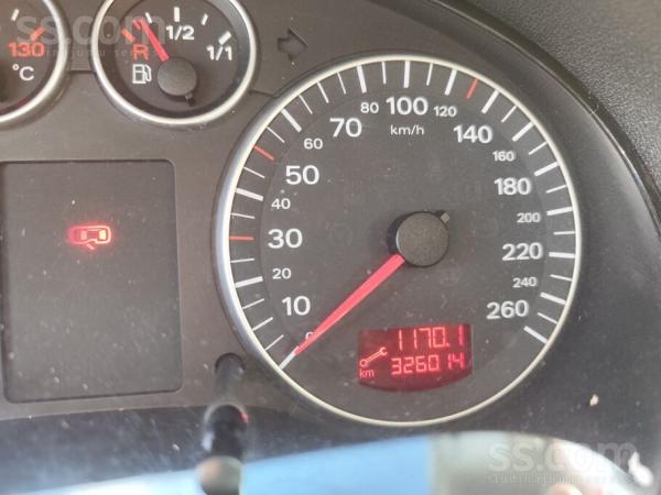 Grey Audi A3 2004 in Ogre, with an engine capacity of 1.90 L and mileage of 326 thousand km for 1300 €, photo 3 on AUTOMOTO.COM.LV
