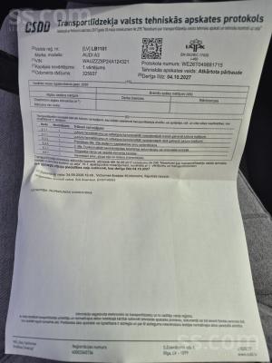 Серый Ауди А3 2004 в Огре, объемом двигателя 1.90 л и пробегом 326 тыс. км за 1300 €, фото 4 на AUTOMOTO.COM.LV