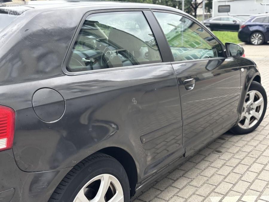 Grey Audi A3 2004 in Kaunas, with an engine capacity of 2.00 L and mileage of 300 thousand km for 900 €, photo 6 on AUTOMOTO.COM.LV
