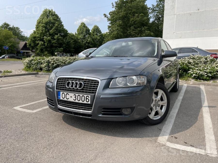 Pelēks Audi A3 2005 Rīga, ar dzinēja tilpumu 1.90 L un nobraukumu 327 tūkst. km par 3250 €, foto 1 vietnē AUTOMOTO.COM.LV