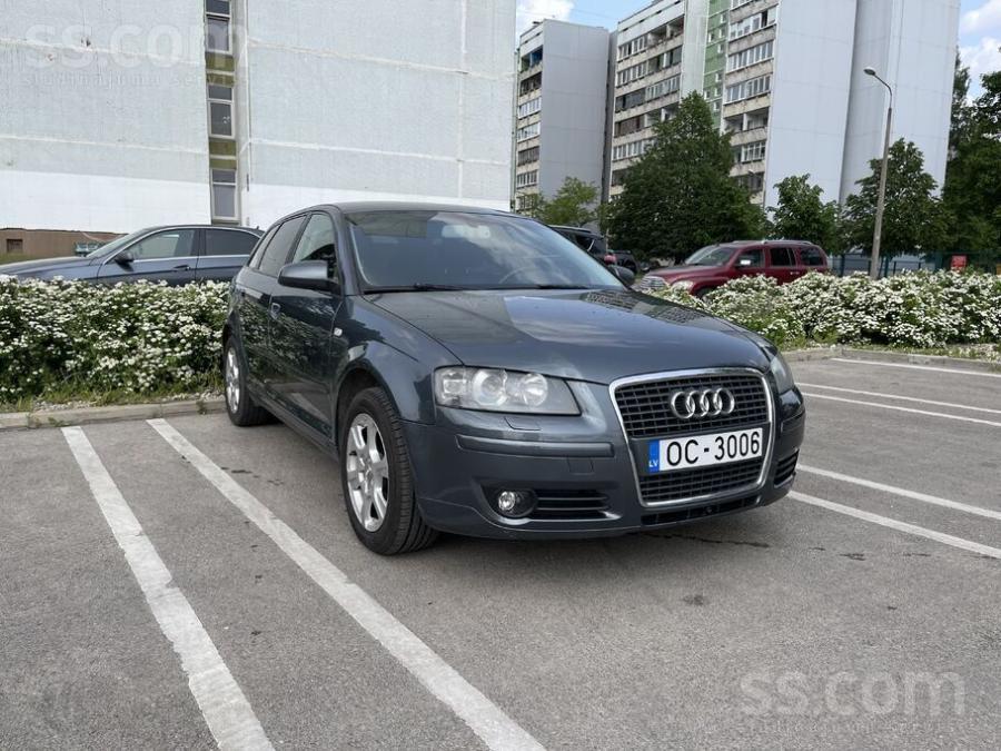 Pelēks Audi A3 2005 Rīga, ar dzinēja tilpumu 1.90 L un nobraukumu 327 tūkst. km par 3250 €, foto 4 vietnē AUTOMOTO.COM.LV