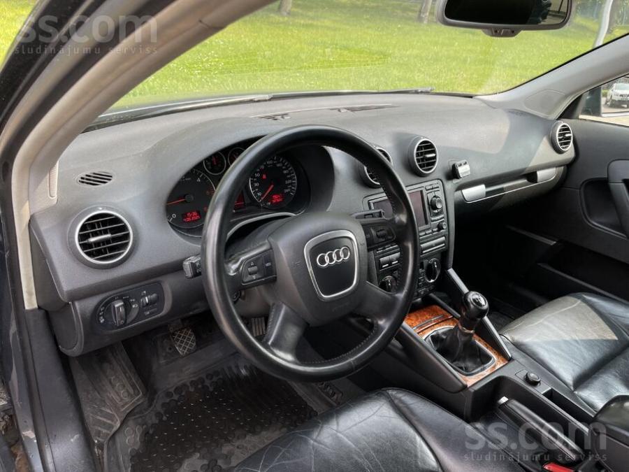 Pelēks Audi A3 2005 Rīga, ar dzinēja tilpumu 1.90 L un nobraukumu 327 tūkst. km par 3250 €, foto 9 vietnē AUTOMOTO.COM.LV