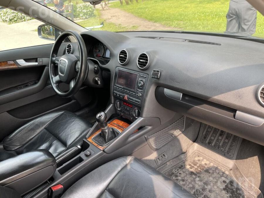 Pelēks Audi A3 2005 Rīga, ar dzinēja tilpumu 1.90 L un nobraukumu 327 tūkst. km par 3250 €, foto 12 vietnē AUTOMOTO.COM.LV