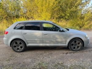 Grey Audi A3 2005 in Jelgava, with an engine capacity of 2.00 L and mileage of 252 thousand km for 2700 €, photo 2 on AUTOMOTO.COM.LV