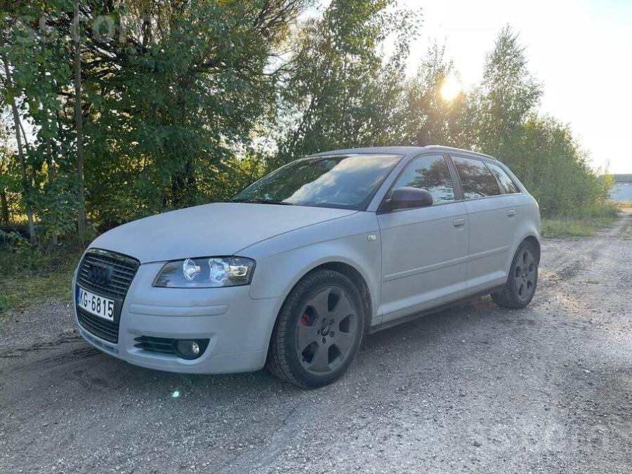 Grey Audi A3 2005 in Jelgava, with an engine capacity of 2.00 L and mileage of 252 thousand km for 2700 €, photo 4 on AUTOMOTO.COM.LV