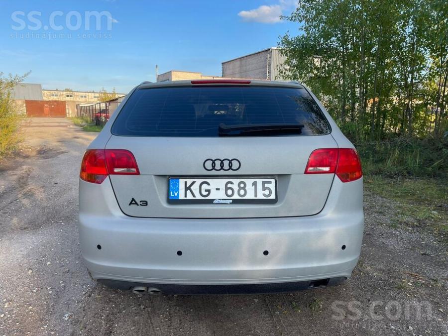 Grey Audi A3 2005 in Jelgava, with an engine capacity of 2.00 L and mileage of 252 thousand km for 2700 €, photo 5 on AUTOMOTO.COM.LV