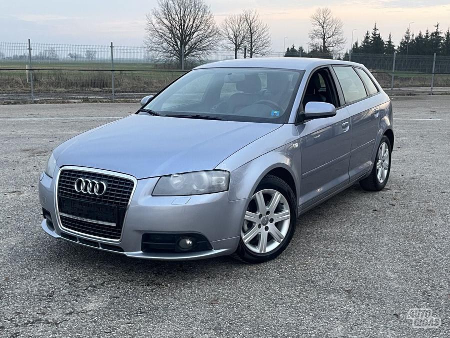 Grey Audi A3 2005 in Marijampole, with an engine capacity of 2.00 L and mileage of 324 thousand km for 3150 €, photo 1 on AUTOMOTO.COM.LV