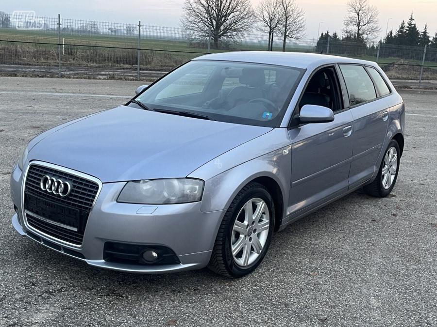 Grey Audi A3 2005 in Marijampole, with an engine capacity of 2.00 L and mileage of 324 thousand km for 3150 €, photo 3 on AUTOMOTO.COM.LV