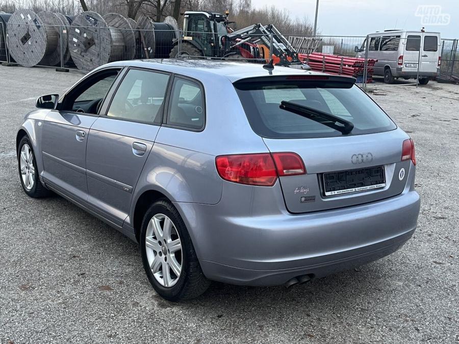 Grey Audi A3 2005 in Marijampole, with an engine capacity of 2.00 L and mileage of 324 thousand km for 3150 €, photo 4 on AUTOMOTO.COM.LV