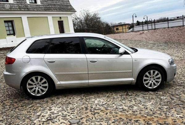 Pelēks Audi A3 2005 Viļņa, ar dzinēja tilpumu 1.97 L un nobraukumu 308 tūkst. km par 2950 €, foto 5 vietnē AUTOMOTO.COM.LV