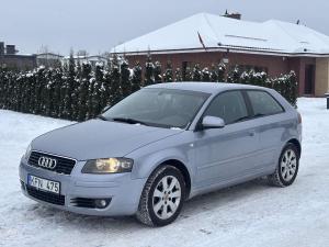 Grey Audi A3 2005 in Vilnius, with an engine capacity of 1.97 L and mileage of 370 thousand km for 1900 €, photo  on AUTOMOTO.COM.LV