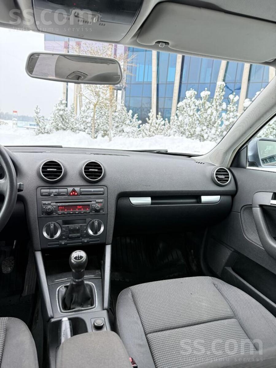 Pelēks Audi A3 2005 Tukums, ar dzinēja tilpumu 1.90 L un nobraukumu 269 tūkst. km par 3750 €, foto 19 vietnē AUTOMOTO.COM.LV