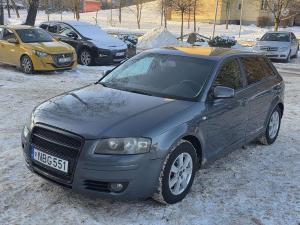 Grey Audi A3 2005 in Vilnius, with an engine capacity of 1.97 L and mileage of 357 thousand km for 1650 €, photo  on AUTOMOTO.COM.LV