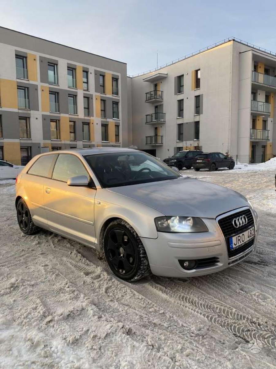 Pelēks Audi A3 2005 Klaipėda, ar dzinēja tilpumu 1.90 L un nobraukumu 316 tūkst. km par 1500 €, foto 1 vietnē AUTOMOTO.COM.LV