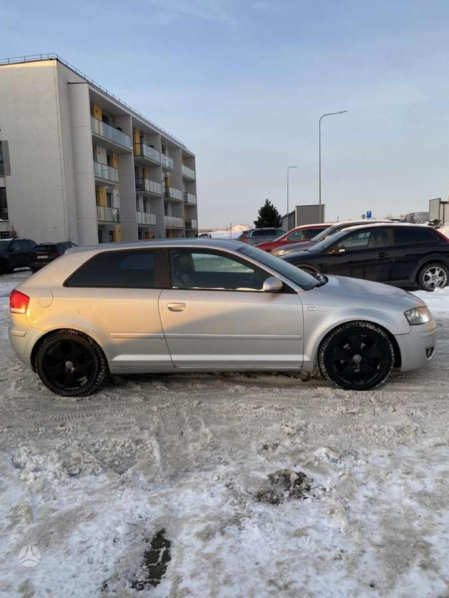 Pelēks Audi A3 2005 Klaipėda, ar dzinēja tilpumu 1.90 L un nobraukumu 316 tūkst. km par 1500 €, foto 2 vietnē AUTOMOTO.COM.LV