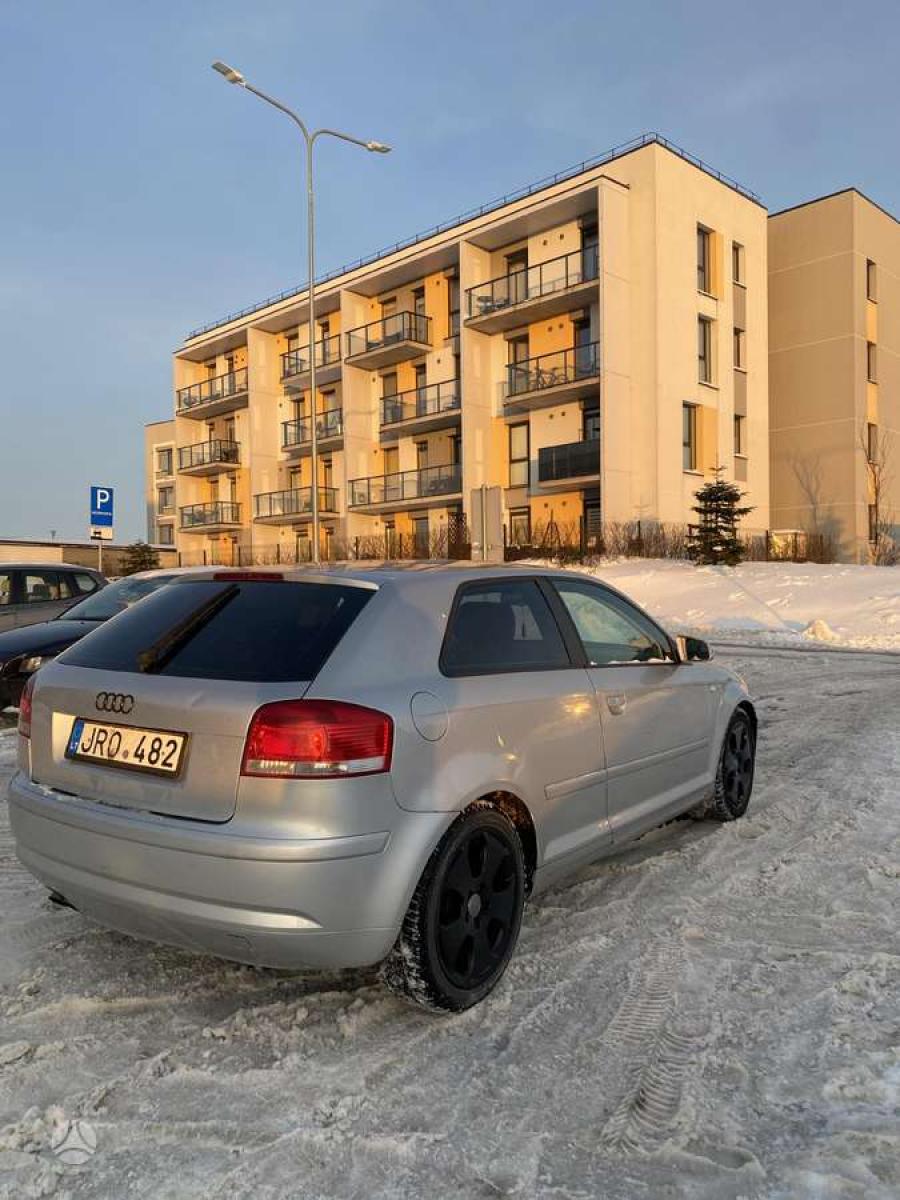 Pelēks Audi A3 2005 Klaipėda, ar dzinēja tilpumu 1.90 L un nobraukumu 316 tūkst. km par 1500 €, foto 3 vietnē AUTOMOTO.COM.LV