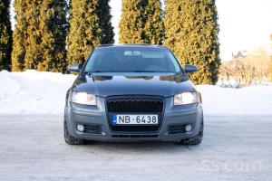 Grey Audi A3 2005 in Jelgava, with an engine capacity of 2.00 L and mileage of 365 thousand km for 3400 €, photo 2 on AUTOMOTO.COM.LV