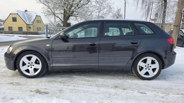 Pelēks Audi A3 2005 Šauļi, ar dzinēja tilpumu 1.98 L un nobraukumu 167 tūkst. km par 3999 €, foto 2 vietnē AUTOMOTO.COM.LV