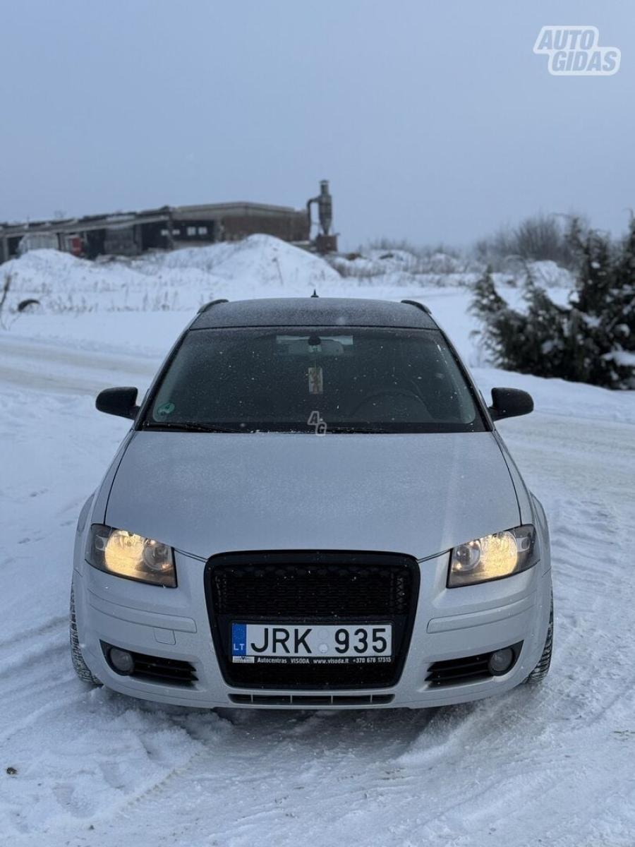 Pelēks Audi A3 2005 Viļņa, ar dzinēja tilpumu 2.00 L un nobraukumu 309 tūkst. km par 2000 €, foto 2 vietnē AUTOMOTO.COM.LV