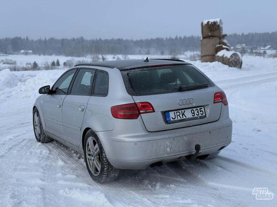 Pelēks Audi A3 2005 Viļņa, ar dzinēja tilpumu 2.00 L un nobraukumu 309 tūkst. km par 2000 €, foto 5 vietnē AUTOMOTO.COM.LV
