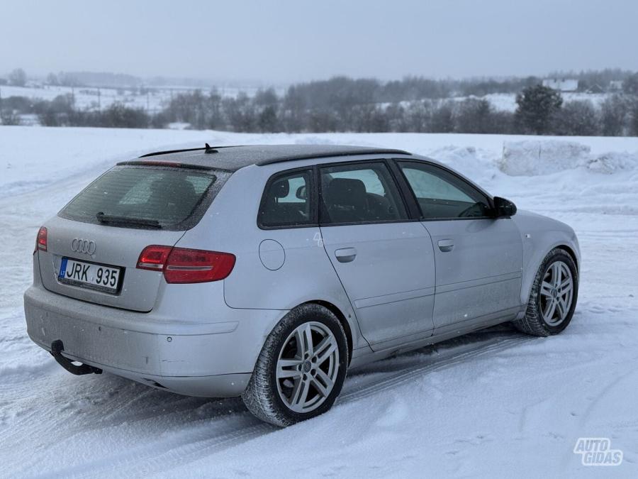Pelēks Audi A3 2005 Viļņa, ar dzinēja tilpumu 2.00 L un nobraukumu 309 tūkst. km par 2000 €, foto 6 vietnē AUTOMOTO.COM.LV