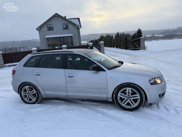 Pelēks Audi A3 2005 Viļņa, ar dzinēja tilpumu 2.00 L un nobraukumu 309 tūkst. km par 2000 €, foto 8 vietnē AUTOMOTO.COM.LV