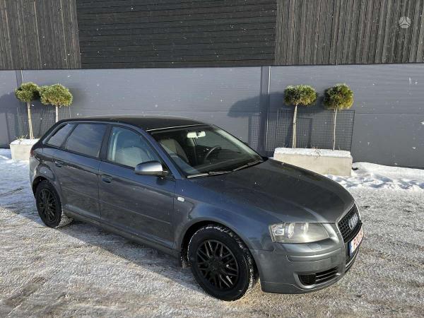 Grey Audi A3 2005 in Siauliai, with an engine capacity of 1.60 L and mileage of 236 thousand km for 2290 €, photo 2 on AUTOMOTO.COM.LV