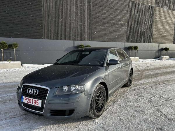 Grey Audi A3 2005 in Siauliai, with an engine capacity of 1.60 L and mileage of 236 thousand km for 2290 €, photo 3 on AUTOMOTO.COM.LV