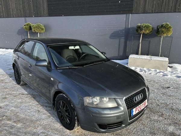 Grey Audi A3 2005 in Siauliai, with an engine capacity of 1.60 L and mileage of 236 thousand km for 2290 €, photo 4 on AUTOMOTO.COM.LV