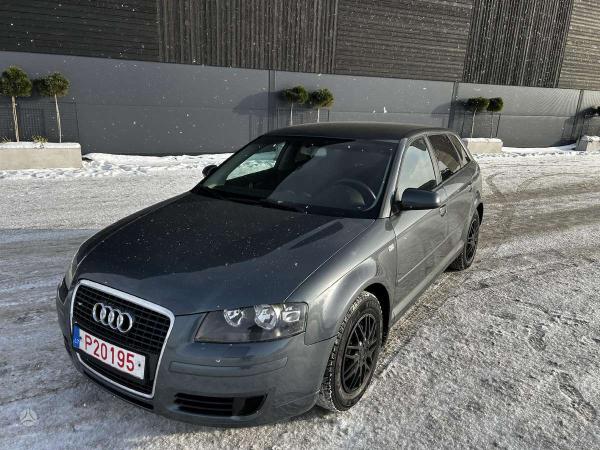 Grey Audi A3 2005 in Siauliai, with an engine capacity of 1.60 L and mileage of 236 thousand km for 2290 €, photo 5 on AUTOMOTO.COM.LV