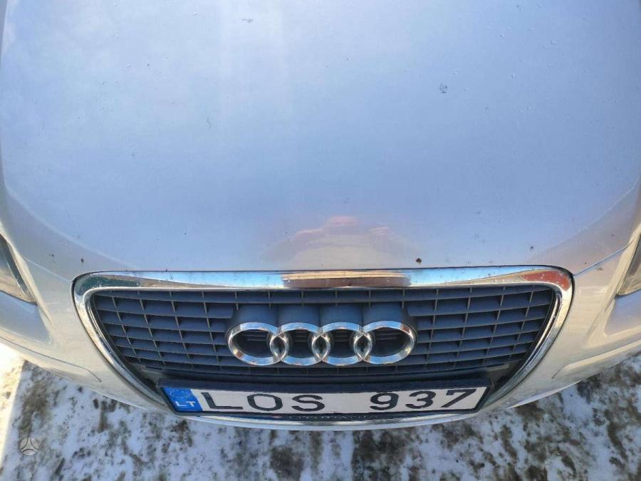 Pelēks Audi A3 2005 Kauņa, ar dzinēja tilpumu 1.60 L un nobraukumu 241 tūkst. km par 1800 €, foto 6 vietnē AUTOMOTO.COM.LV