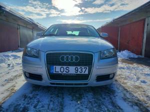 Pelēks Audi A3 2005 Kauņa, ar dzinēja tilpumu 1.60 L un nobraukumu 241 tūkst. km par 1800 €, foto 13 vietnē AUTOMOTO.COM.LV