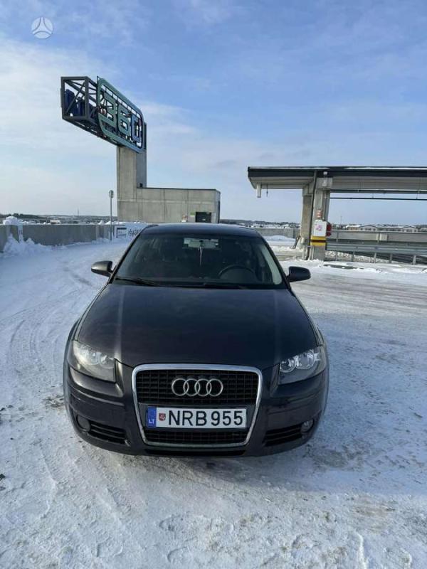 Pelēks Audi A3 2005 Viļņa, ar dzinēja tilpumu 1.97 L un nobraukumu 302 tūkst. km par 2950 €, foto 3 vietnē AUTOMOTO.COM.LV