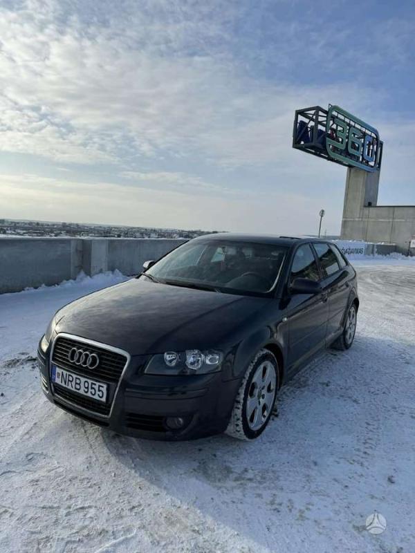 Pelēks Audi A3 2005 Viļņa, ar dzinēja tilpumu 1.97 L un nobraukumu 302 tūkst. km par 2950 €, foto 4 vietnē AUTOMOTO.COM.LV