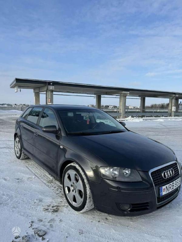Pelēks Audi A3 2005 Viļņa, ar dzinēja tilpumu 1.97 L un nobraukumu 302 tūkst. km par 2950 €, foto 5 vietnē AUTOMOTO.COM.LV