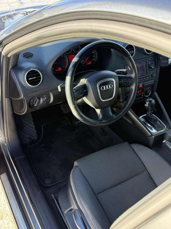 Grey Audi A3 2005 in Kazlu Ruda, with an engine capacity of 2.00 L and mileage of 298 thousand km for 3650 €, photo 8 on AUTOMOTO.COM.LV