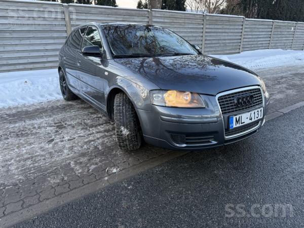 Grey Audi A3 2005 in Jelgava, with an engine capacity of 2.00 L and mileage of 0 thousand km for 3500 €, photo 1 on AUTOMOTO.COM.LV